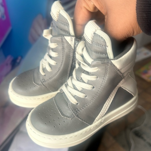 Rick Owens | Shoes | Rick Owens Size 7c Us Gray And White Worn Once ...